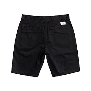 Quiksilver Men's Crest Chino Shorts, Black, 32