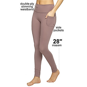 Felina | Athletic Pocket Legging | Yoga Pants | Lounge Black