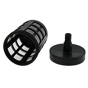 LUORNG 2PCS Stainless Steel Encrypted Filter Household Hose Filter Micro Irrigation Water Pump Net Filters Stainless Steel Encryption Water Clean Screen Net Filter Garden Hose Strainer