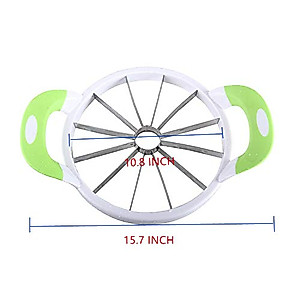 ZaH Melon Slicer Multifunctional Handheld Round Divider Watermelon Cutter Fruits Cutting Slicing Kitchen Tools