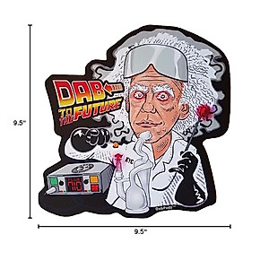 Dab to The Future Dabpadz Die Cut Fabric Topped Dab Pad Rig Mat