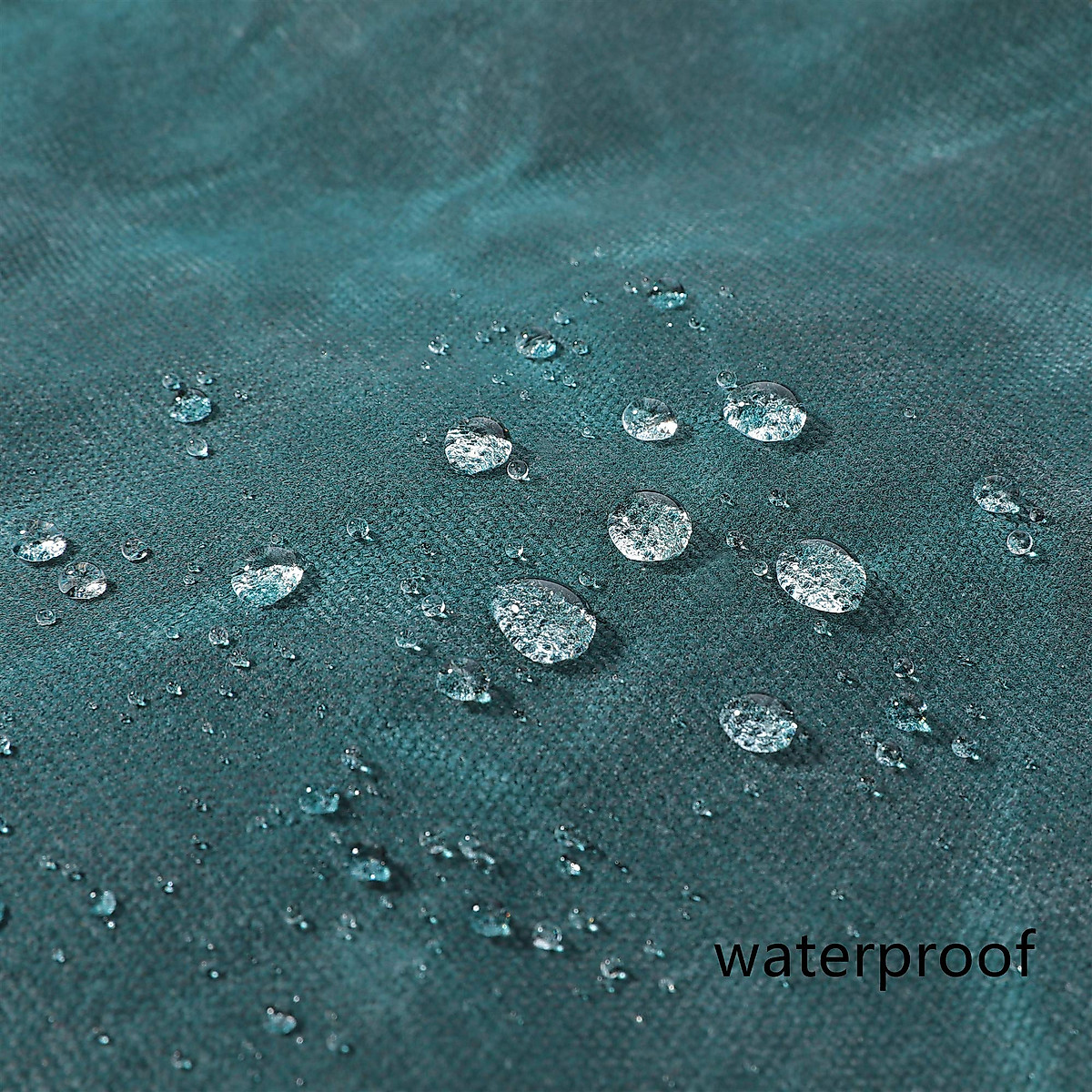 Denifiter Heavy Duty Waxed Canvas Reusable Lunch Bag, Plastic-Free, Hard Fabric, Durable For Women Men (Dark Green)