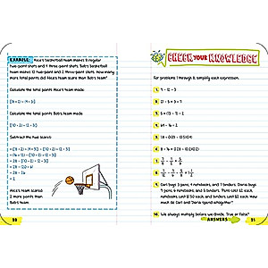 Everything You Need to Ace Pre-Algebra and Algebra I in One Big Fat Notebook (Big Fat Notebooks)