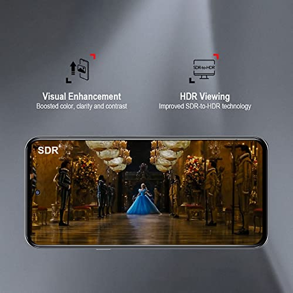 TCL 20S Unlocked Cell Phone with 6.67” Dotch FHD+ Display, Android 11 Smartphone 64MP Quad Rear Camera System, 4GB+128GB, 5000mAh Big Battery with Fast Charging, Milky Way Black