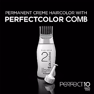Clairol Nice'n Easy Perfect 10 Permanent Hair Dye, 6R Light Auburn Hair Color, Pack of 1