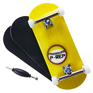 P-REP Standard Complete Wooden Fingerboard Yellow 34mm