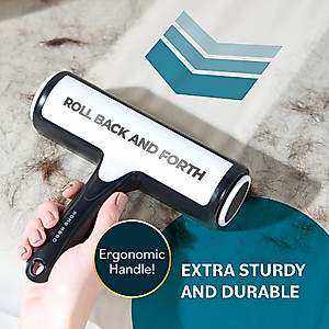 Pet Hair Remover for Couch - Reusable Lint Roller - Essential Pet Supplies Dog Products Pet Products, Dog Hair Remover for Couch, Cat and Dog Hair Remover for Car (1-Pcs)