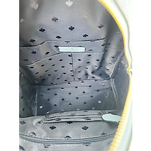 Kate Spade Chelsea Little Better Nylon Large Backpack Black Multi Apple