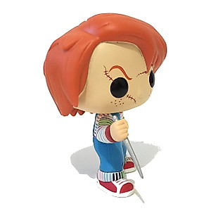 POP Child's Play 2 - Chucky Funko Pop! Vinyl Figure (Bundled with Compatible Pop Box Protector Case), Multicolor, 3.75 inches