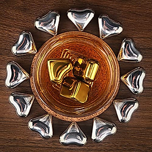 Gifts for Him Husband Boyfriend,Whiskey Stones for Chilling Whiskey,Unique Whiskey Gifts for Men Husband,Anniversary Valentines Day Love Birthday Gifts for Men Wife,Bourbon Gifts for Men