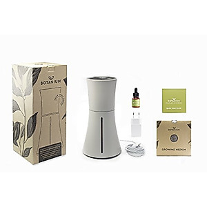 Botanium Hydroponic and Automatic Indoor Gardening Pot, White