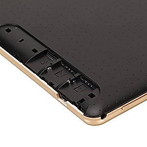 10.1 Inch Tablet, 10.1 Inch 6G RAM 128G ROM Tablet Octa Core CPU Processor for Travel for Home (US Plug)