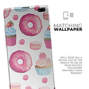 DesignSkinz Yummy Galore Bakery Treats Protective Vinyl Decal Wrap Skin Cover Compatible with The Samsung Galaxy S20 (Screen Trim & Back Glass Skin)