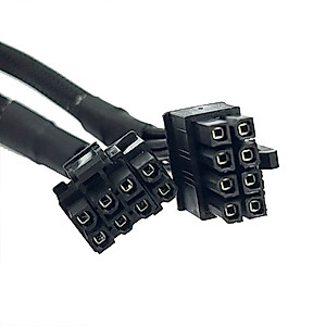 Zahara 8 (PIN) to 8 (pin) PCIE VGA Power Supply Cable Flex 18AWG Replacement for EVGA Supernova 550-1300 G2 G3 G5 750 B2 B3 P2 T2 / 8 (pin) pcie Cable evga Power Supply Cables