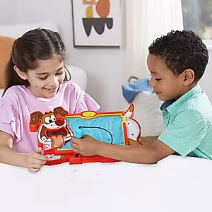 Operation Pet Scan Board Game for 2 or More Players, Kids Ages 6 and Up, with Silly Sounds, Remove The Objects or Get The Buzzer