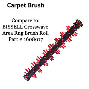 Replacement Parts for Bissell CrossWave 1785 2306 2551 Series Wet Dry Vacuum Cleaner, 1785A 2306A Replacements 1 Set Pet & Multi Surface & Wood Floor & Area Rug Brush Rolls and 2 Pack 1866 Filters