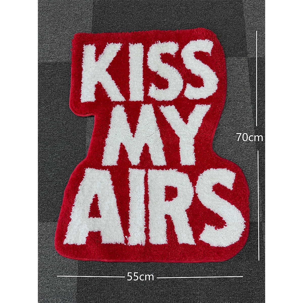 EXIGENT Sneaker Rug Area Carpet Basketball Ultra Soft Anti-Slip Floor Door Mat Birthday Christmas (Rug_B)