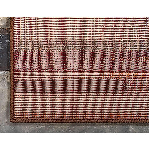 Unique Loom Autumn Collection Area Rug - Wheat (2' x 6' 1" Runner, Multi/ Beige)