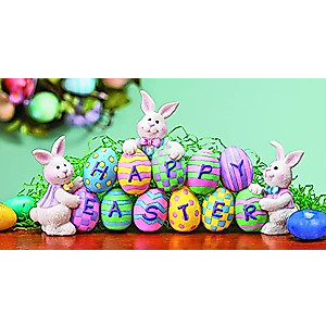 Fun Express Eggs & Easter Bunnies Tabletop Decoration