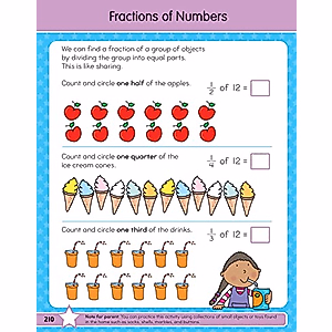 3rd Grade BIG Workbook All Subjects for Kids 8 - 9 includes 220+ Activities, Spelling, Grammar, Reading Comprehension, Writing, Math, and More
