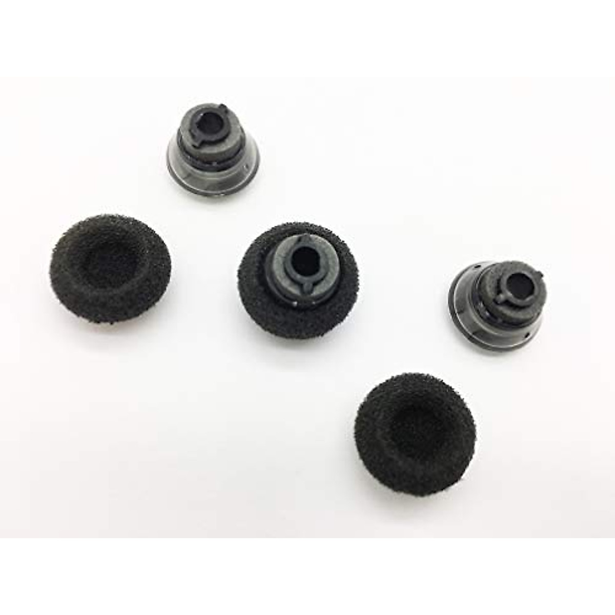 Reki Voyager 5200 Ear Tips - 3 Pcs Premium Replacement Earbuds Eartips Eargels & Foams Set Compatible with Plantronics Voyager 5200 5220 Wireless Bluetooth Headset (Small)