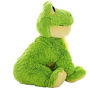 Plush Toys Wonderland I-HOP The Frog - 16 Inch Green Stuffed Animal Soft and Cuddly Plush Toy Adorable Huggable Amphibian Gift for Kids and Frog Lovers