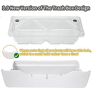 VARLNALY 4.0 Pull-Out Non-Electric Automatic Cat Litter Box Replacement Trash Box 24PCS