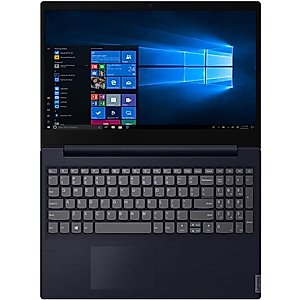 2020 Newest Lenovo Premium Ideapad S145 15.6 Inch Laptop (Intel Celeron 4205U 1.80GHz, 4GB DDR4 RAM, 128GB SSD, Intel UHD 610, WiFi, Bluetooth, HDMI, Webcam, Windows 10) (Blue)