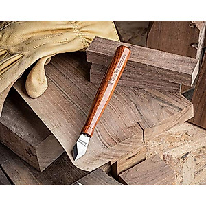 Clarke Brothers Marking Knife – Wood Marking Gauge – Premium Woodworking Tool with Double High Carbon Steel Blade – Quality Design with Ultra-Sharp Blade – Beautiful Wooden Handle