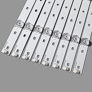 MSEURO 345mm LED DS40M62-DS01-V03 Aluminium LCD TV Backlight Bar 40 Inch Use LCD TV Backlight Bar 3 Lamp