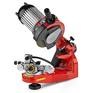 Tecomec Super Jolly Bench Mounted Chain Grinder (120V) with Hydraulic Clamp 115