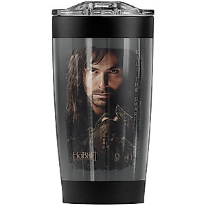 Logovision The Hobbit Kili Poster Stainless Steel Tumbler 20 oz Coffee Travel Mug/Cup, Vacuum Insulated & Double Wall with Leakproof Sliding Lid | Great for Hot Drinks and Cold Beverages