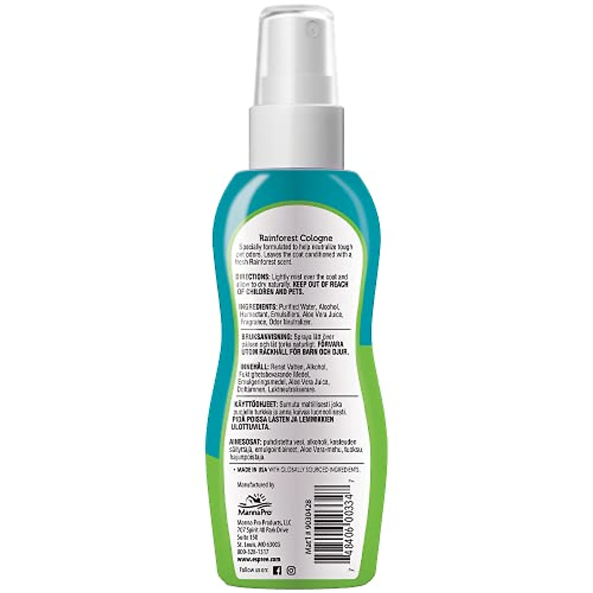 Espree Rainforest Cologne, 4 oz