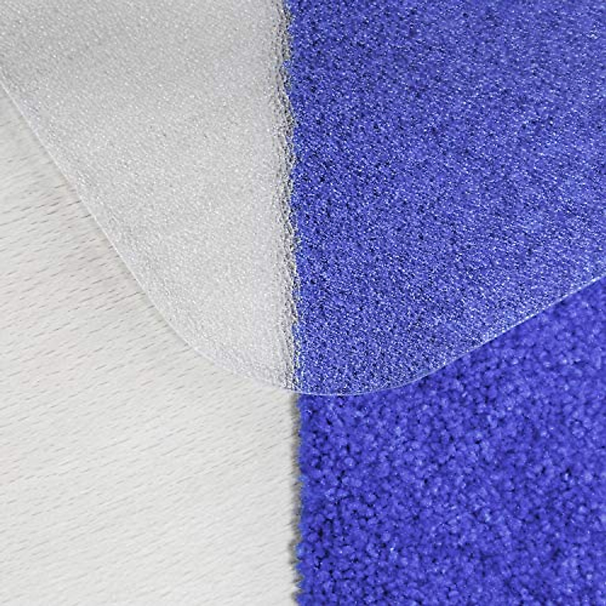 "Floortex Polycarbonate Anti-Slip Chair Mat with Lip 48"" x 60"" for Hard Floors and Low Pile Carpets", Clear (FR1215020LRA)