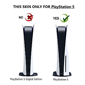 InnaGeek - Protective Skin Sticker Vinyl For PS5 Disk Edition Basketball