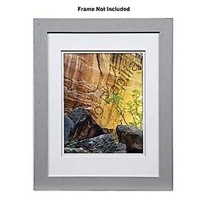 Studio Papilia Poster Set Wall Art | Zion Narrows Golden Glow | Jade Pool | 2 Unframed Nature Prints | Pictures for Room, Home, Living, Kitchen, Bedroom, Office | Photo Décor