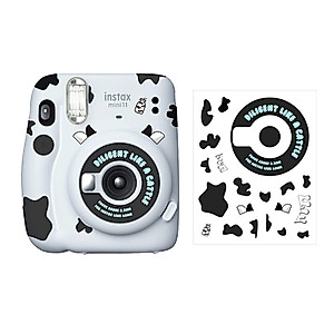 Mini 11 Accessories Kit for Fujifilm Instax Mini 11 Instant Camera Sticker, Camera Case Bag Film Photo Album Book Wall Hanging Frame Decoration Decal Set of 5 Sheets (Dessert Animal)