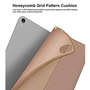 Keyboard Case for iPad 10th Generation 10.9 inch (2022) - Smart Keyboard for iPad 10th Generation, Removable Bluetooth Keyboard - Auto Sleep/Wake Up Folio Cover, Cute Case, Pink