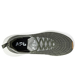 Athletic Propulsion Labs (APL) Techloom Zipline Fatigue/Ivory/Ribbed 9.5 B (M)