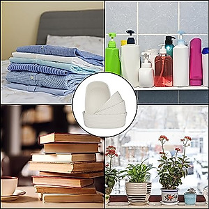 Oungy 3 PCS Rope Baskets Natural Cotton Rope Woven Baskets for Organizing Nursery Storage Basket Natural Woven Gift Basket Empty Soft Storage Baskets Cat Dog Toy Baskets, Off White