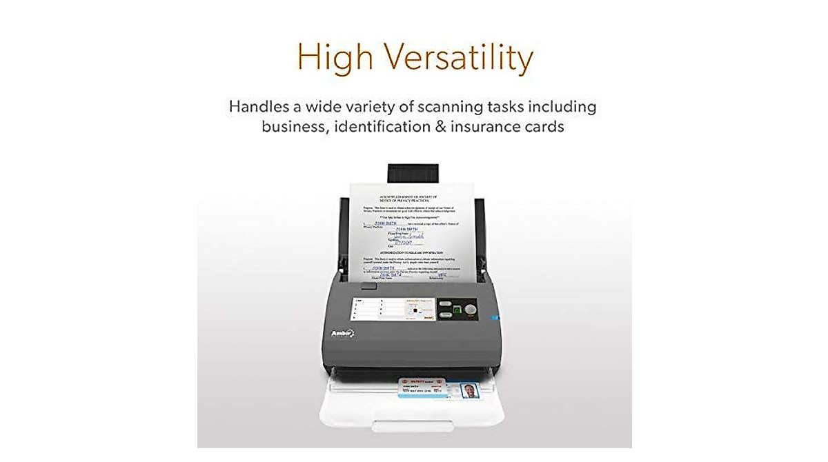 Ambir ImageScan Pro 820ix: High-Speed ADF Scanner