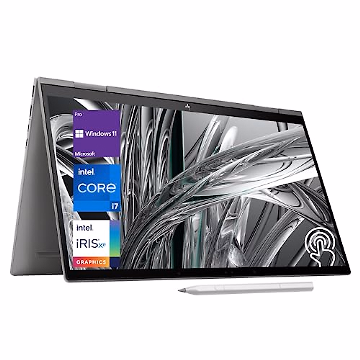 HP 13th Generation Envy 2-in-1 Business Laptop, 15.6” Touchscreen Display, Intel Core i7-1355U Processor, 64GB RAM, 4TB SSD, Wi-Fi 6, Backlit KB, SD Card Reader, Windows 11 Pro, Stylus Pen