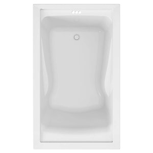 American Standard 2771V002.020 Evolution 5 ft. x 36 in. Deep Soaking Tub with Reversible Drain, White