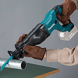 Makita XRJ04Z 18V LXT Lithium-Ion Cordless Recipro Saw, Tool Only, Blue