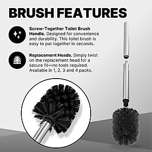 ToiletTree Products Deluxe Toilet Brush with Lid