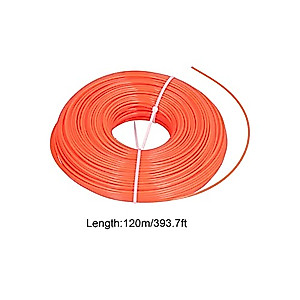 FAEG Grass Trimmer Line, Trimmer Line Easy Installation 0.09in Line Width Professional for Most Trimmers for Lawn Garden Pruning Trimming