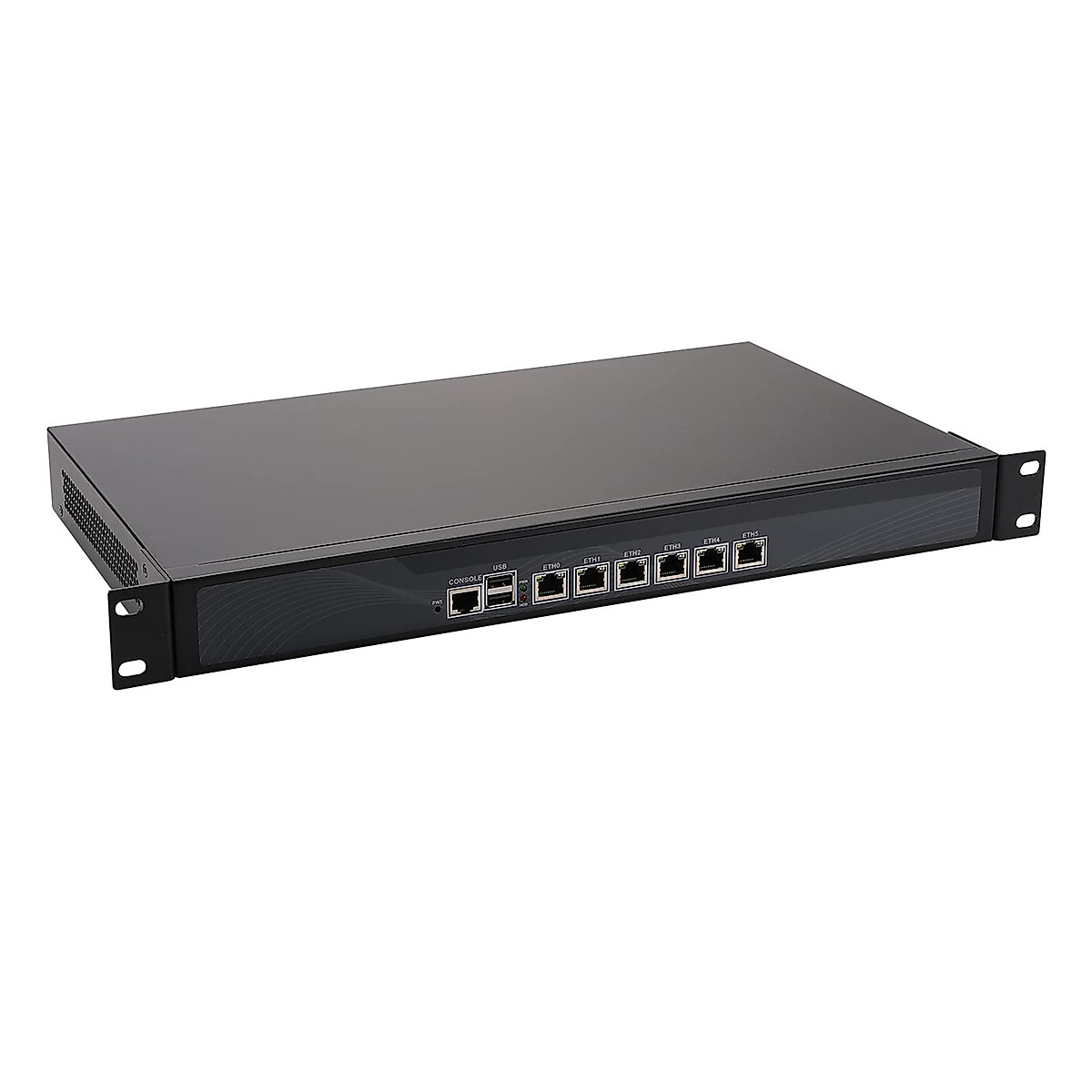 Firewall, VPN, 19 Inch 1U Rackmount, Network Appliance, Router PC, Intel I3 3120M, RS11, 6 Intel Gigabit Lan/2USB/COM/VGA/Fan,(Barebone, NO RAM, NO Storage, NO System)