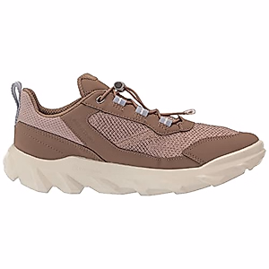 ECCO Women's MX Breathru Water-Friendly Sneaker, Taupe/Taupe/Grey Rose, 5-5.5