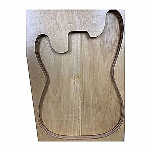 Generic Premium Poplar Guitar Body Blanks 2 Piece Glued - 21 inch x 14 inch x 2 inch