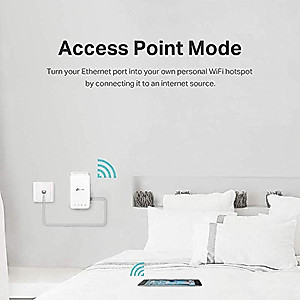 TP-Link AC750 WiFi Extender (RE230), Covers Up to 1200 Sq.ft and 20 Devices, Dual Band WiFi Range Extender, WiFi Booster to Extend Range of WiFi Internet Connection, OneMesh Compatible